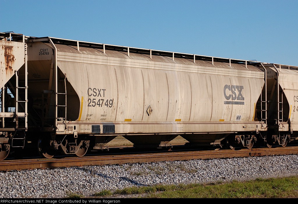 CSX Transportation (CSXT) Covered Hopper No. 254749