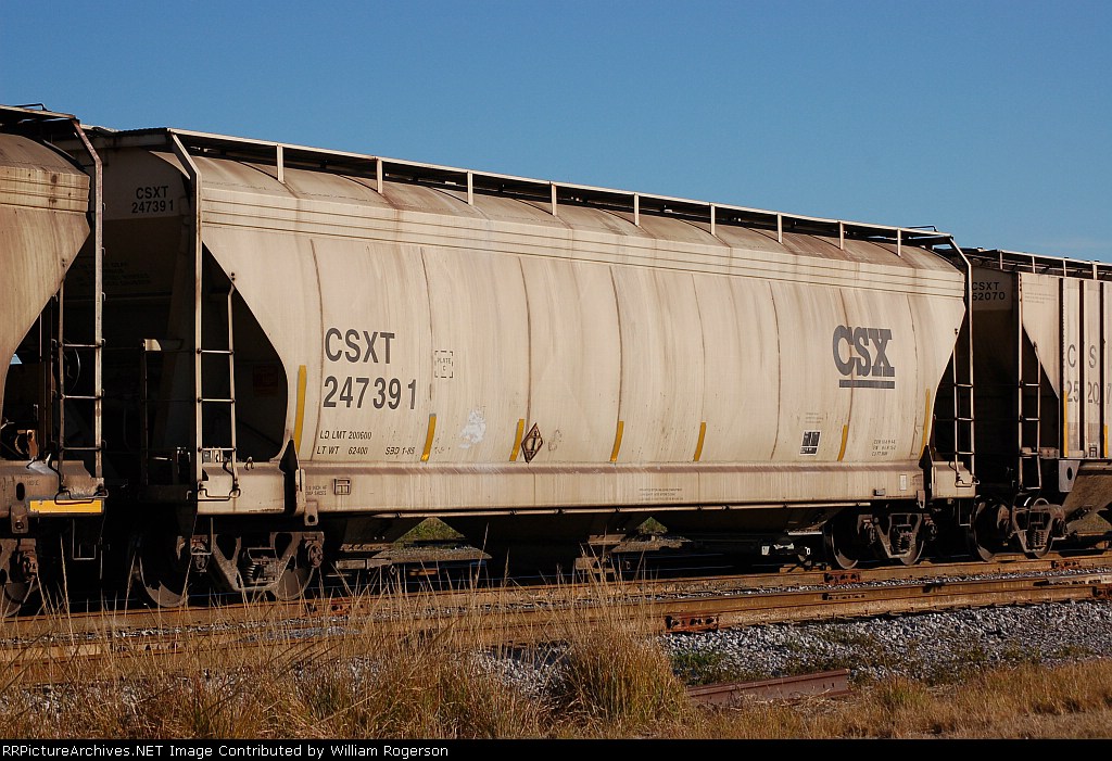 CSX Transportation (CSXT) Covered Hopper No. 247391