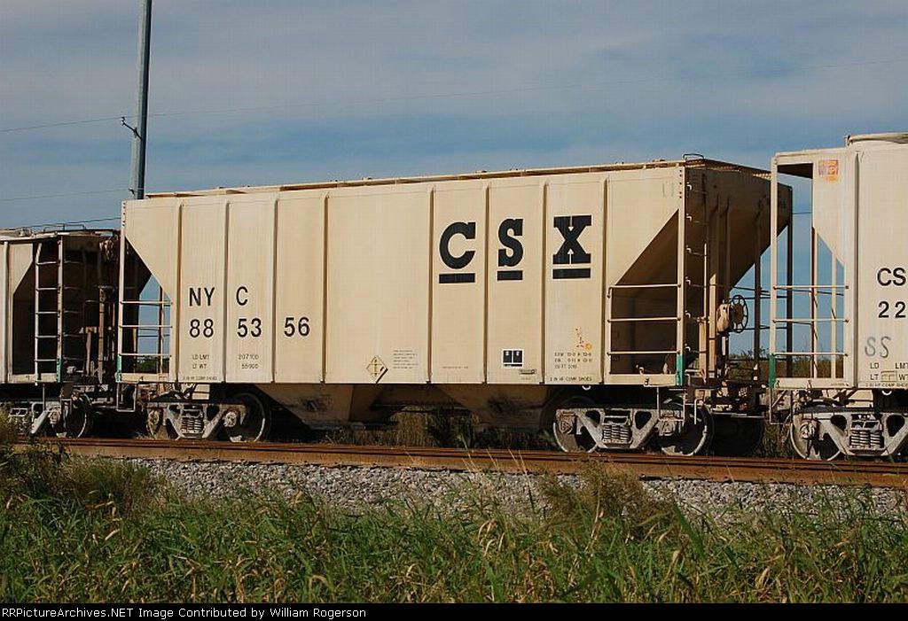 CSX Transportation (NYC) Covered Hopper No. 885356