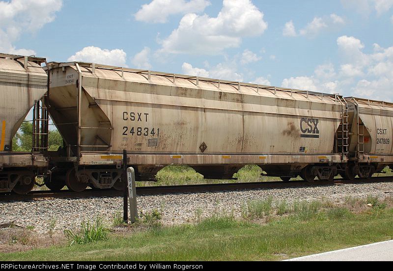 CSX Transportation (CSXT) Covered Hopper No. 248341