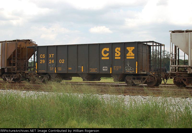 CSX Transportation (CSXT) Open Aggregate Hopper No. 292402