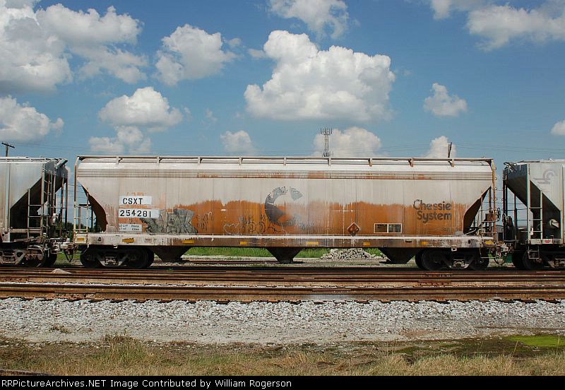CSX Transportation (CSXT), Ex Chessie System, Covered Hopper No. 254281