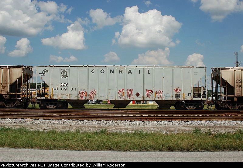 CSX Transportation (NYC), Ex Conrail, Covered Hopper No. 888931