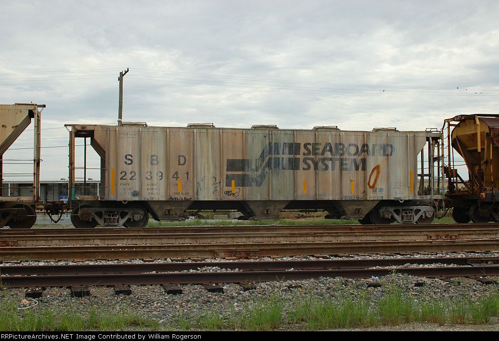 CSX Transportation (SBD) EX Seaboard System, Covered Hopper No. 223941