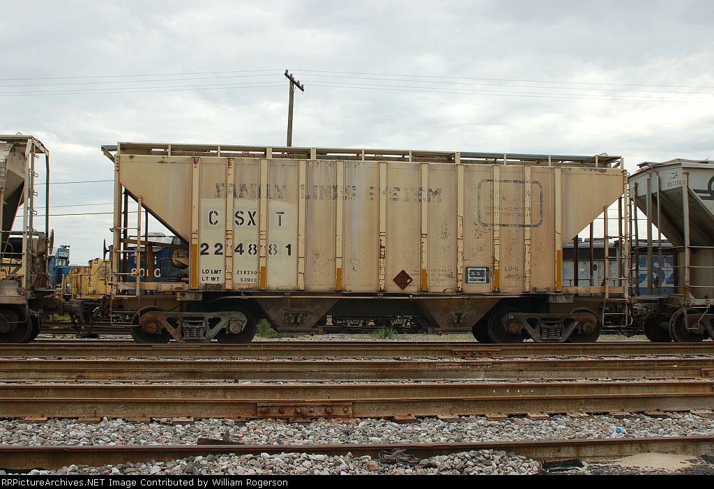 CSX Transportation (CSXT) EX Family Lines System, Covered Hopper No. 224881