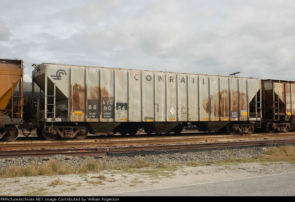 CSX Transportation (NYC), Ex Conrail, Covered Hopper No. 889054