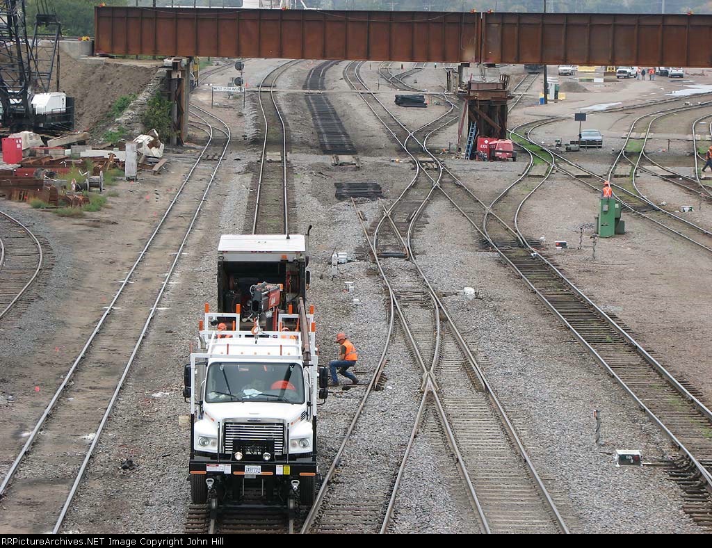 071001025 Trackwork at BNSF Northtown Yard CTC 35th