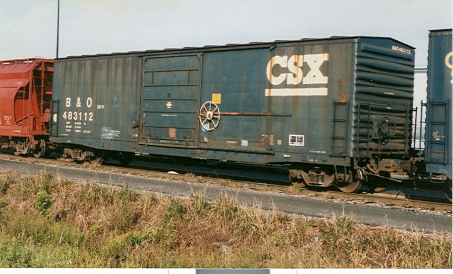 B&O-CSX boxcar