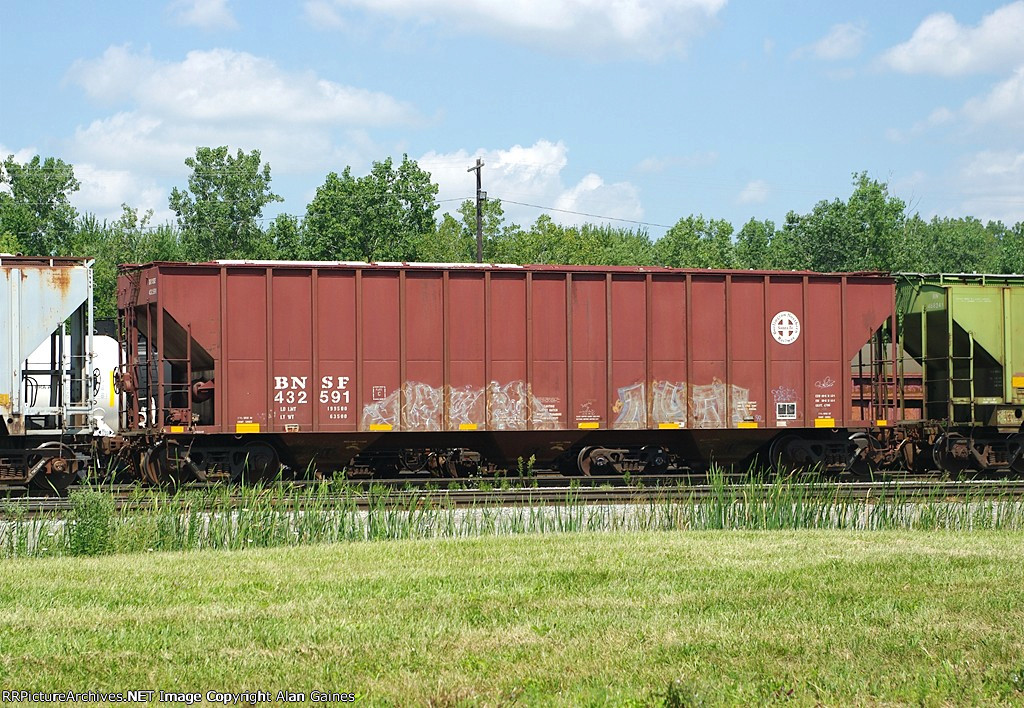 BNSF Covered Hopper 432591