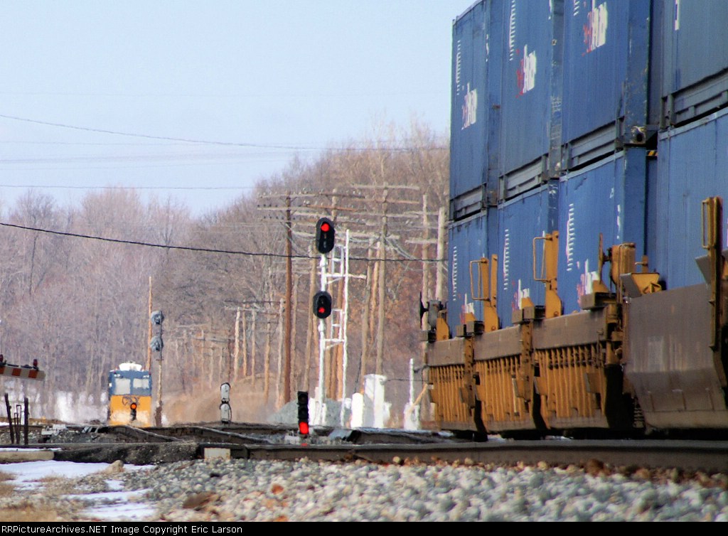 Northbound Stacktrain