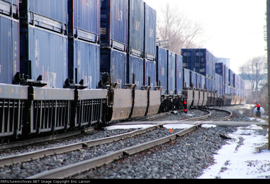 Northbound Stacktrain