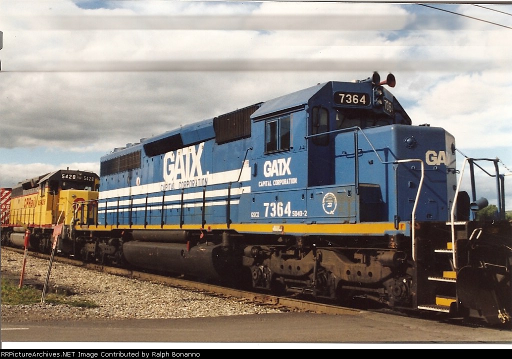 SD40 7364 is former UP 4183, nee- UP 3183