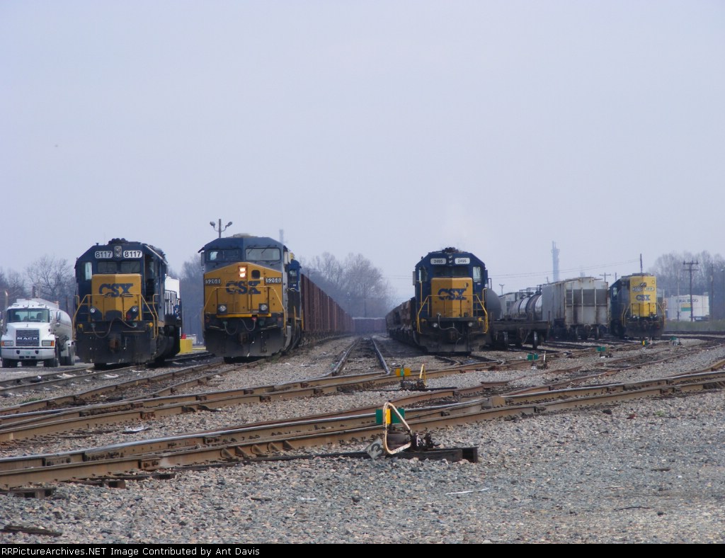 Another look at the unsually busy West End Yard