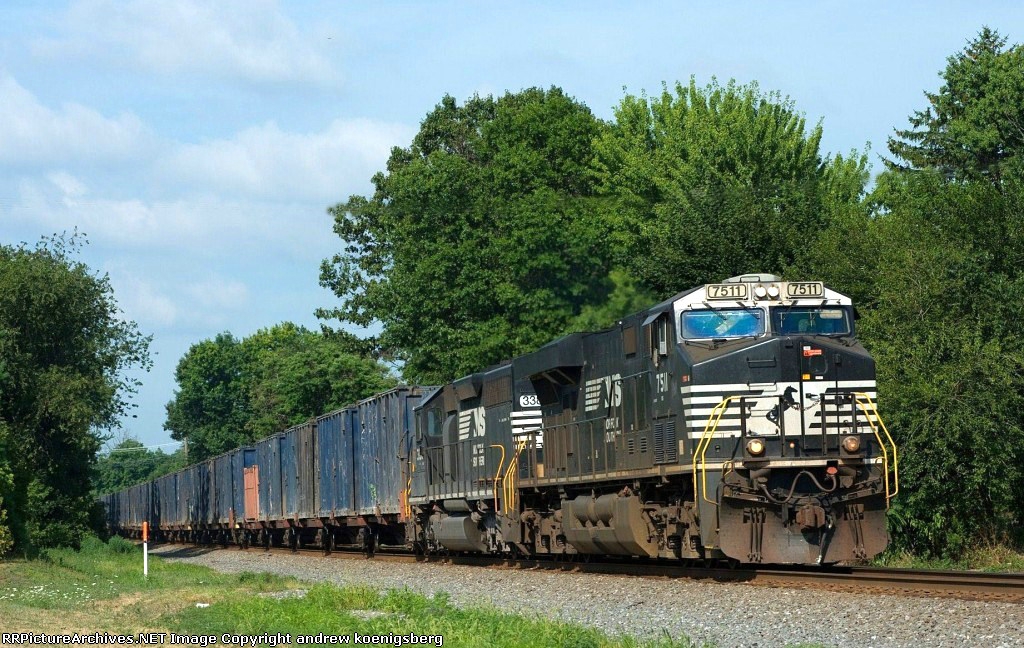 Norfolk Southern General Electric ES40DC 7511
