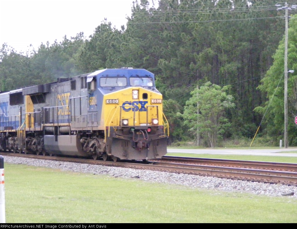 CSX 680 NB @ 17:07