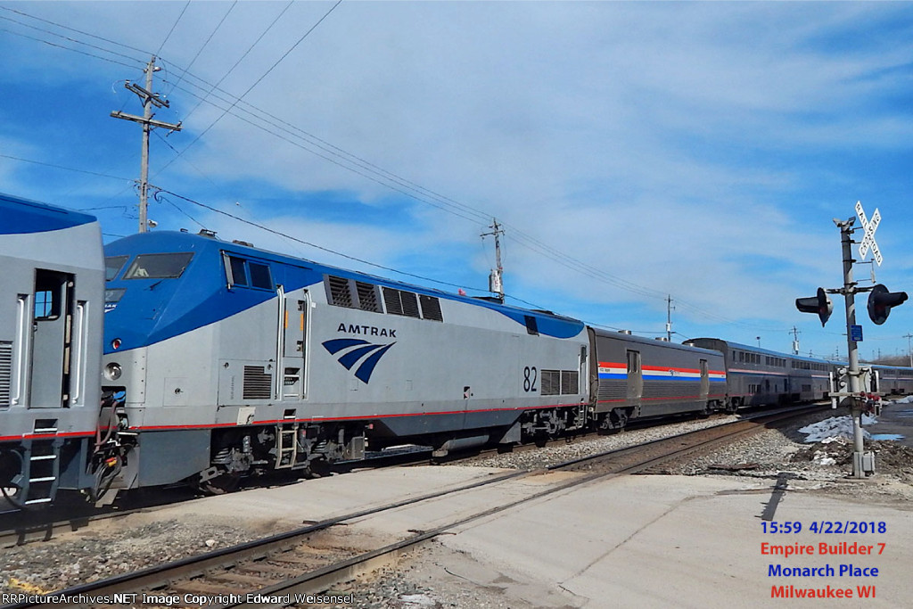 #82 trails on Empire Builder #7