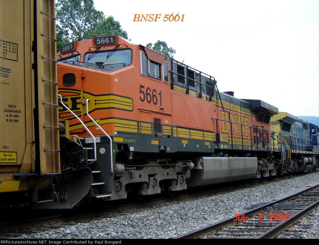 BNSF 5661 07/02/2006