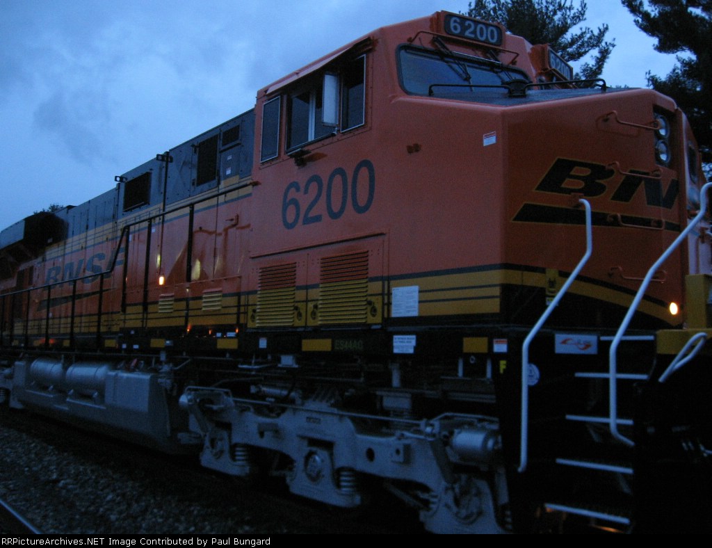 BNSF 6200 ES44AC March 16, 2007