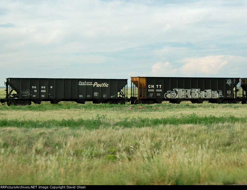 DRGW 12663 & CHTT 500666