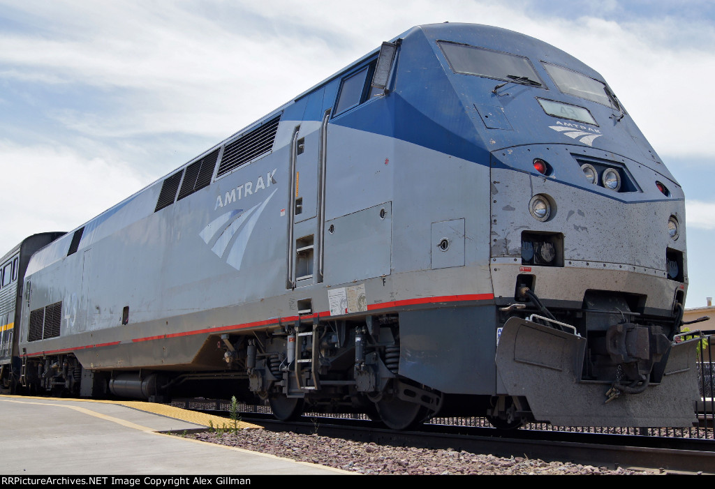 Amtrak 43 Eastbound - Looking Up