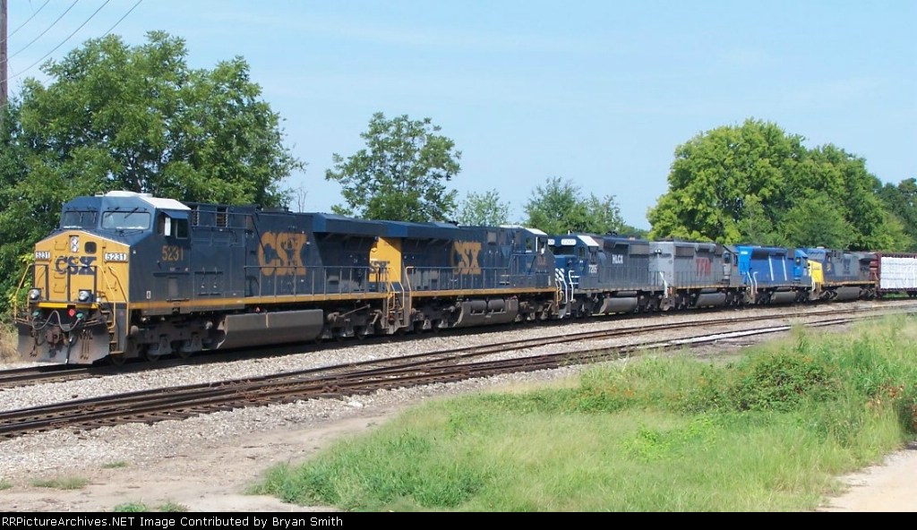 Southbound CSX