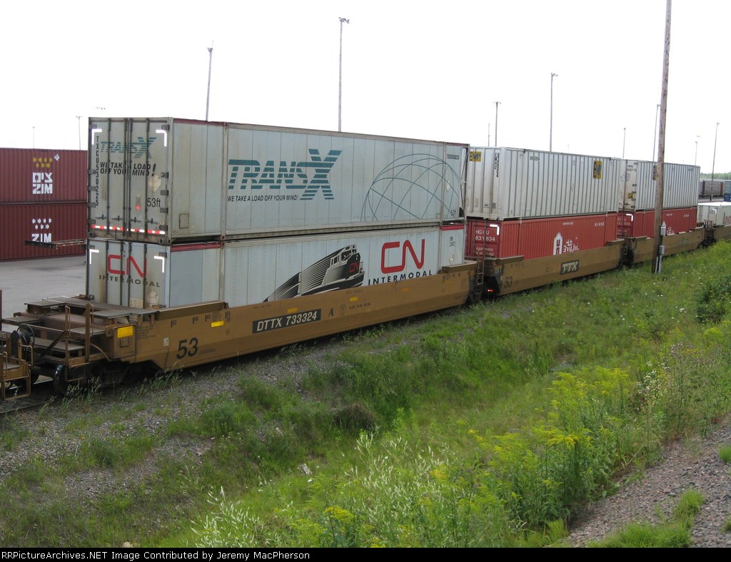 DTTX 3-Unit Double Stack Car