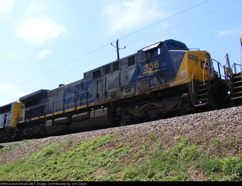 CSX 356 "Spirit of Brunswick" 2nd Unit on Q693
