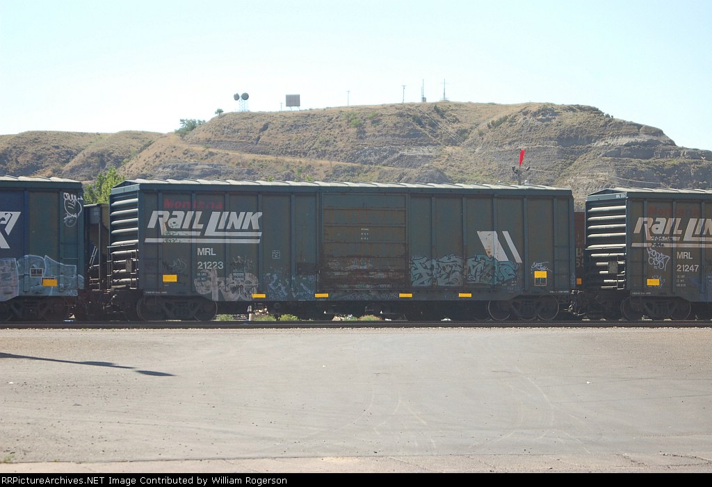 Montana Rail Link, Inc. (MRL) Box Car No. 21223
