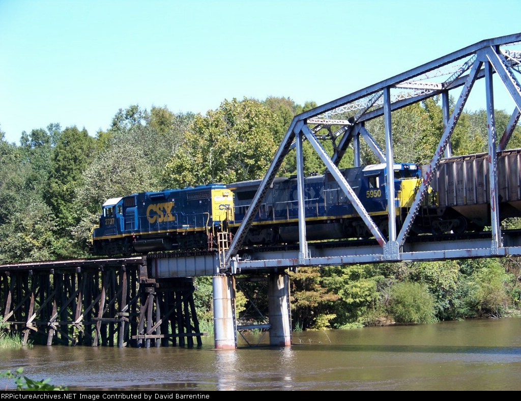 CSX 5950 & 2737