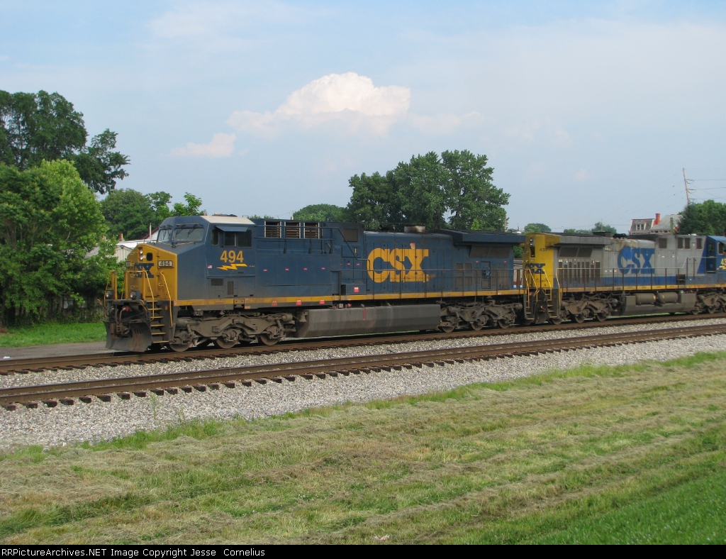 CSX 494 on Y259