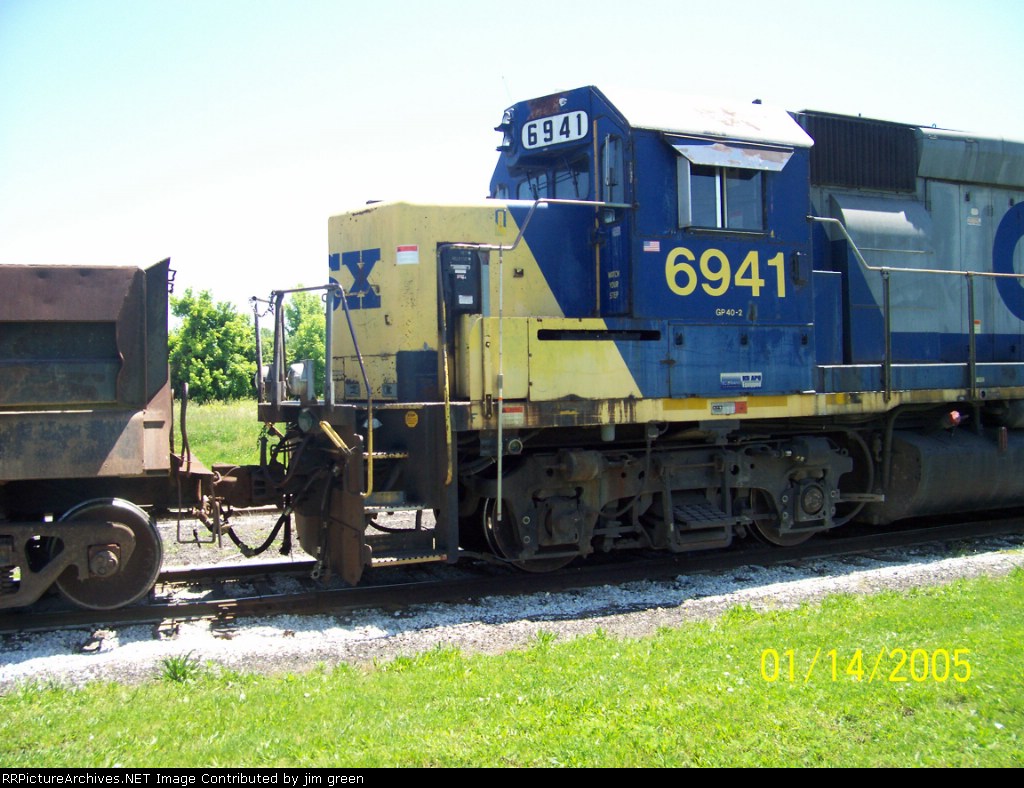 csx gp40-2 6941