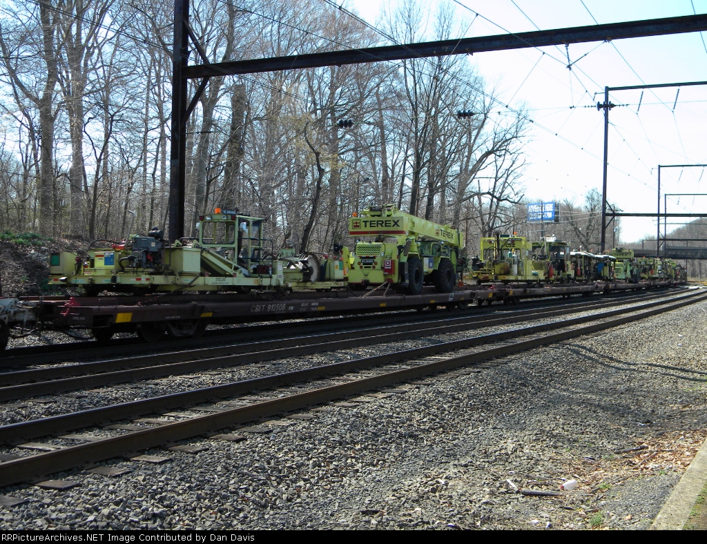 M.O.W. equipment on W034