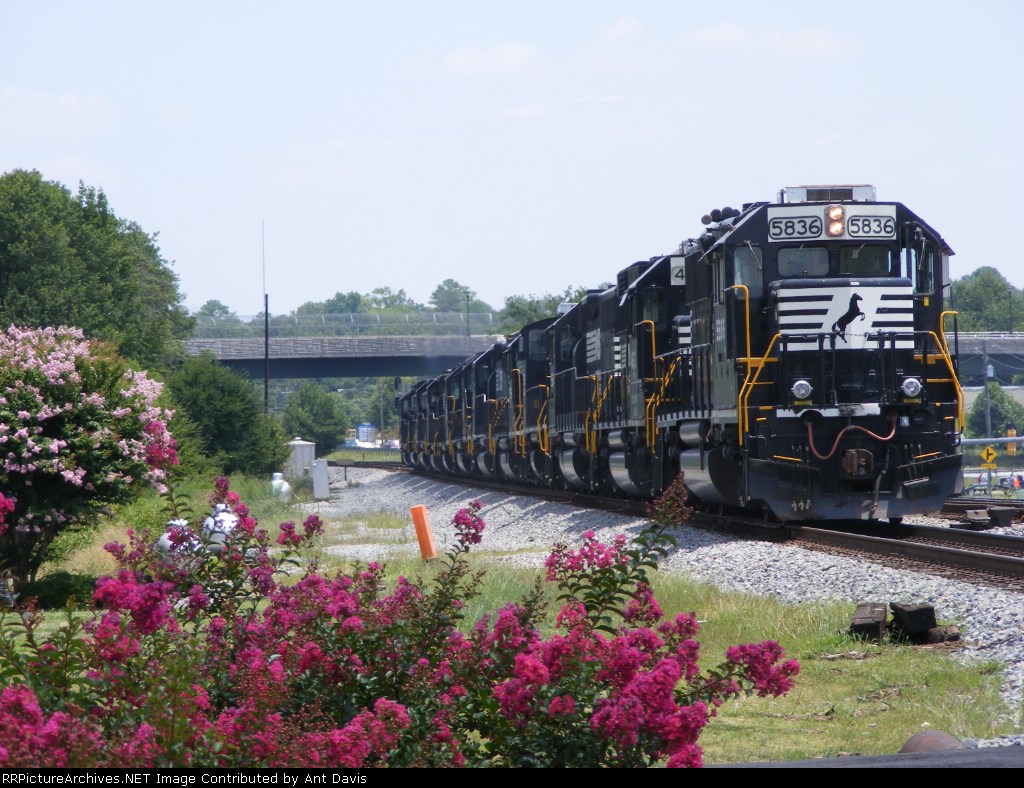 NS 5836 on the end of NS 965