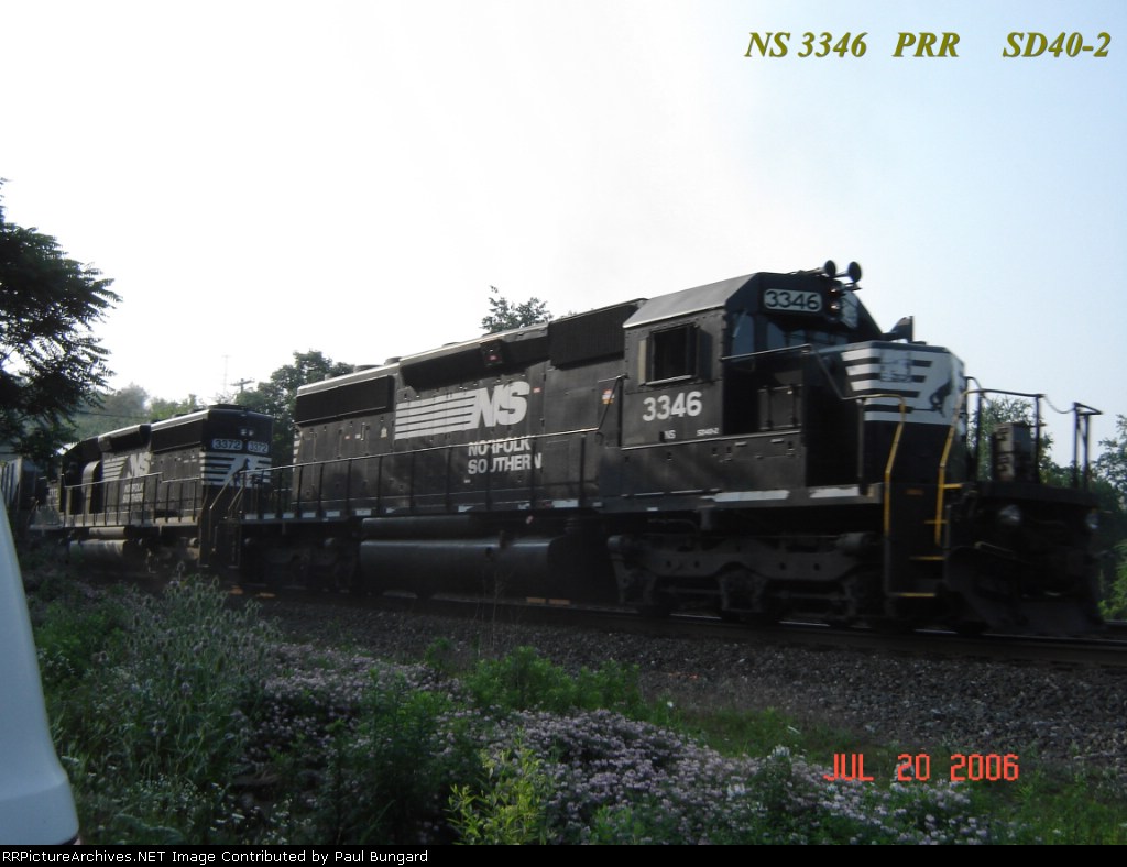 NS 3346 PRR SD40-2