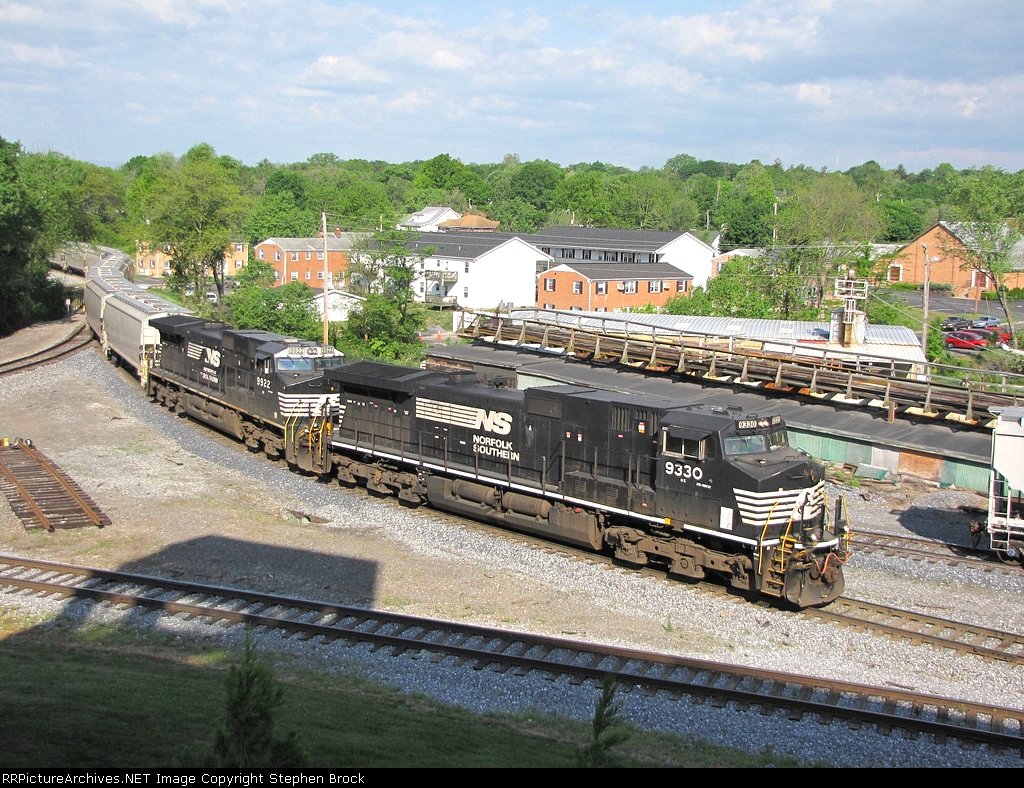 NS 55A grain train