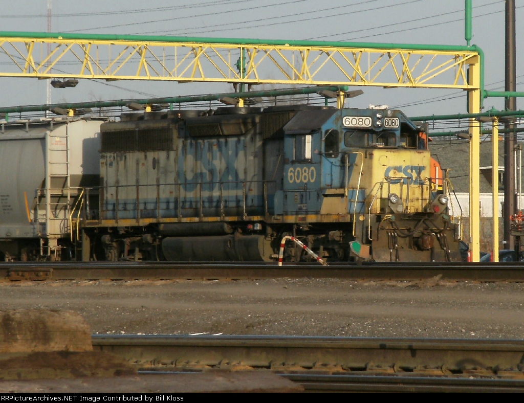 CSX 6080 Close up
