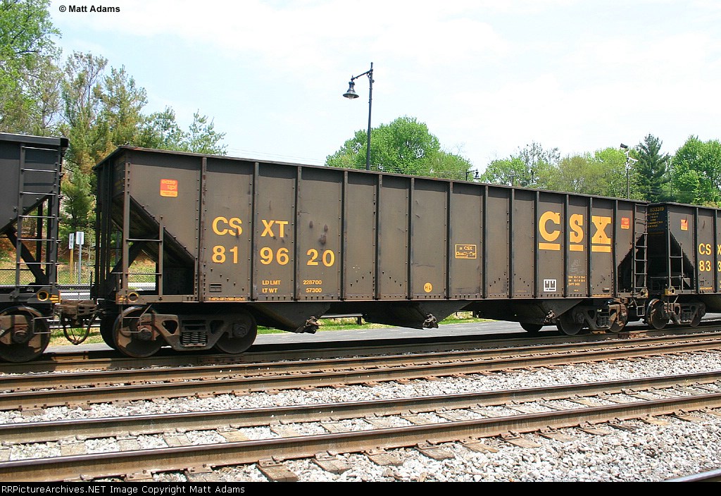 CSXT HT 819620