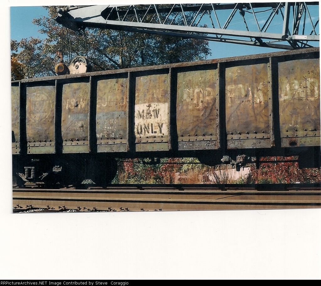 M.O.W Gondola attached to CR 94055