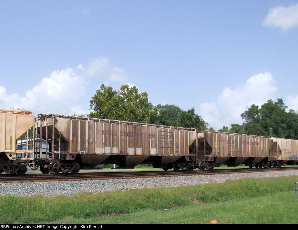 CSX 251856 Covered Hopper "Family Lines System" on Q613-25