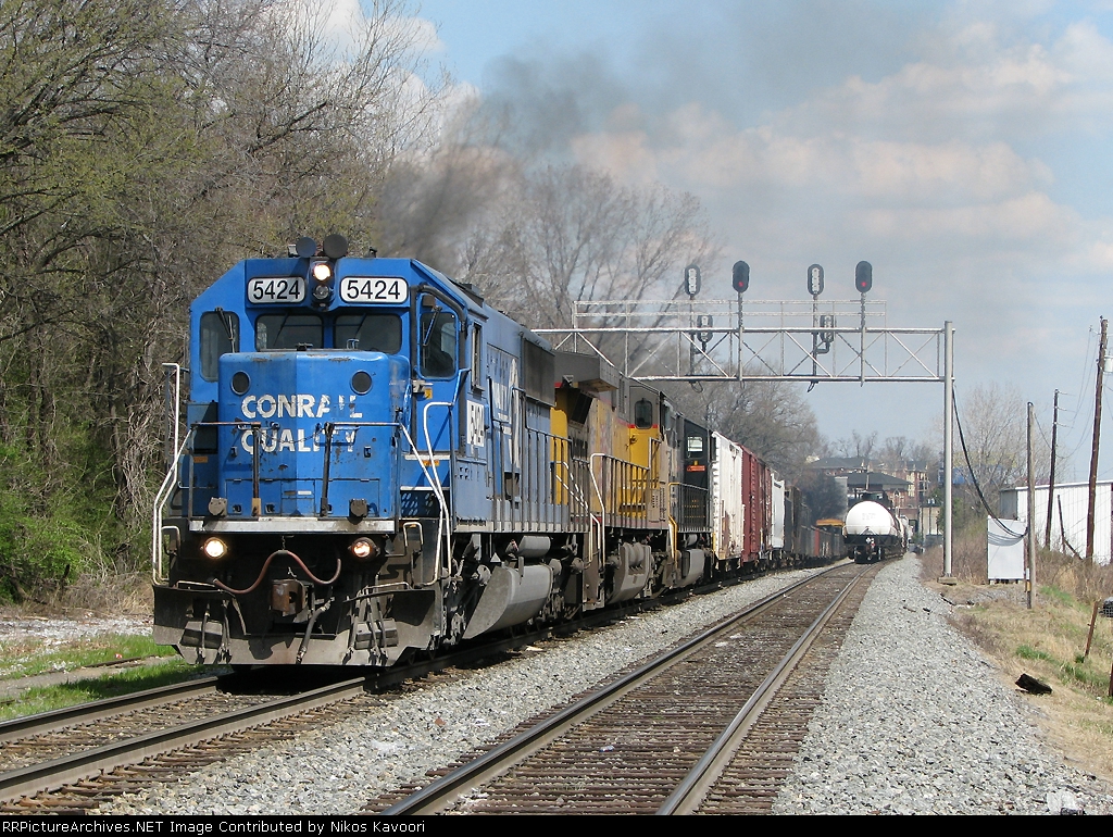 NS 5424 roars to life