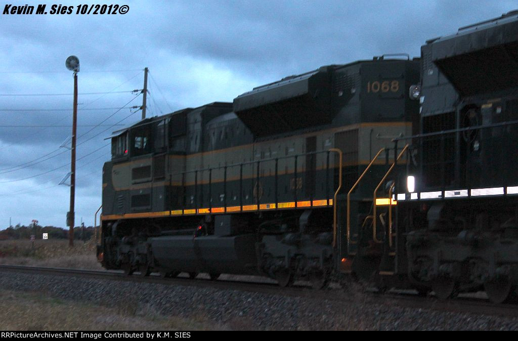 NS Erie 1068 leads NS 55A