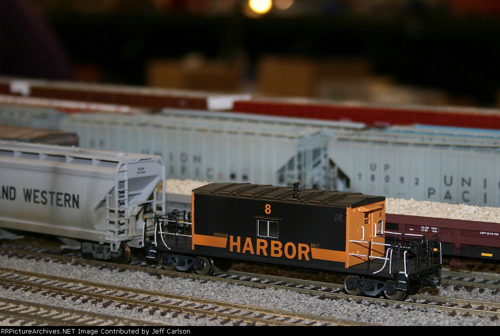 IHB Caboose on the Cinci Sippin' and Swithchin' layout
