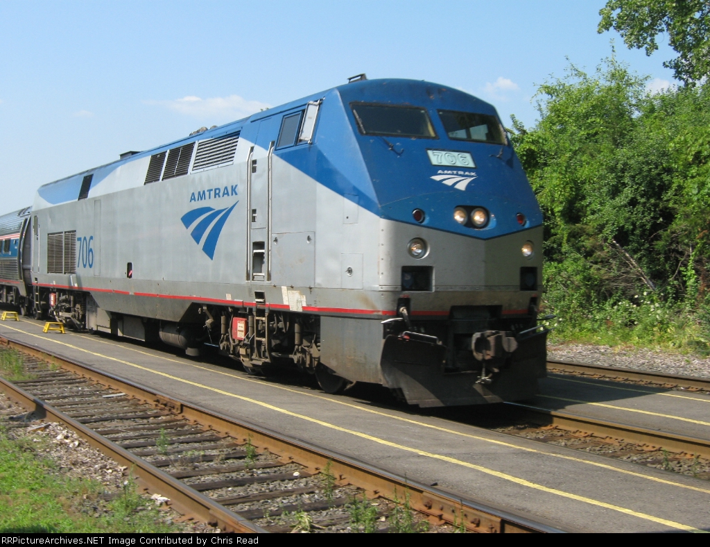 Amtrak P42DC #706