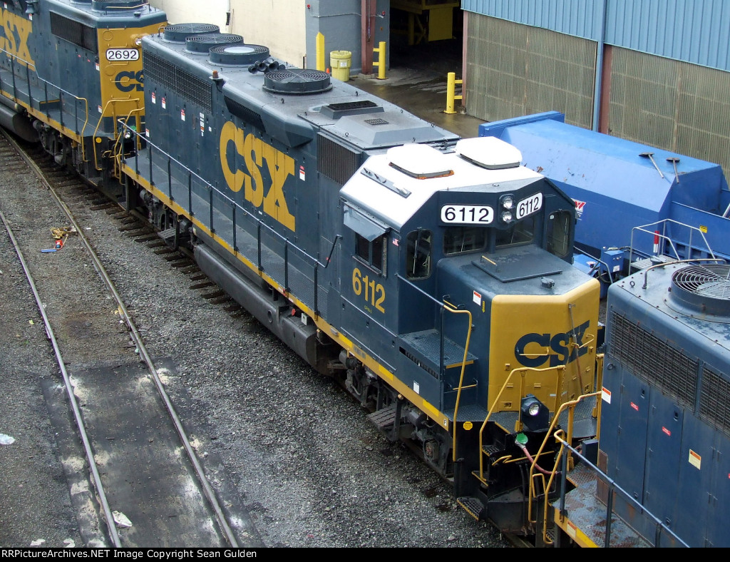 CSXT EMD GP40-2 6112
