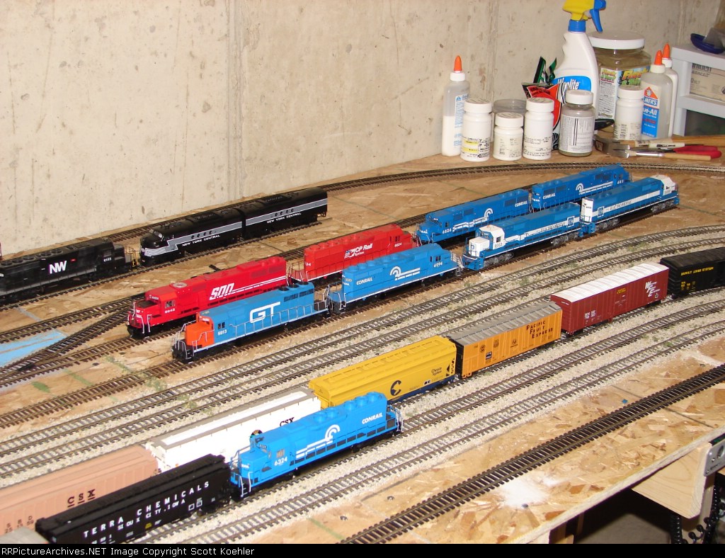 Big time power at Stanley yard