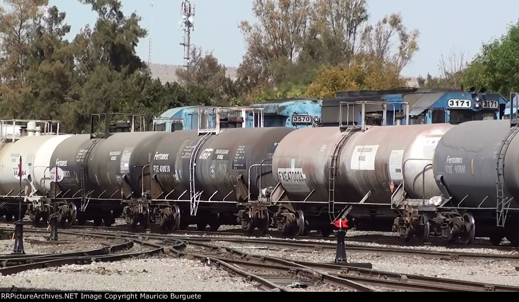 Tank cars at the yard