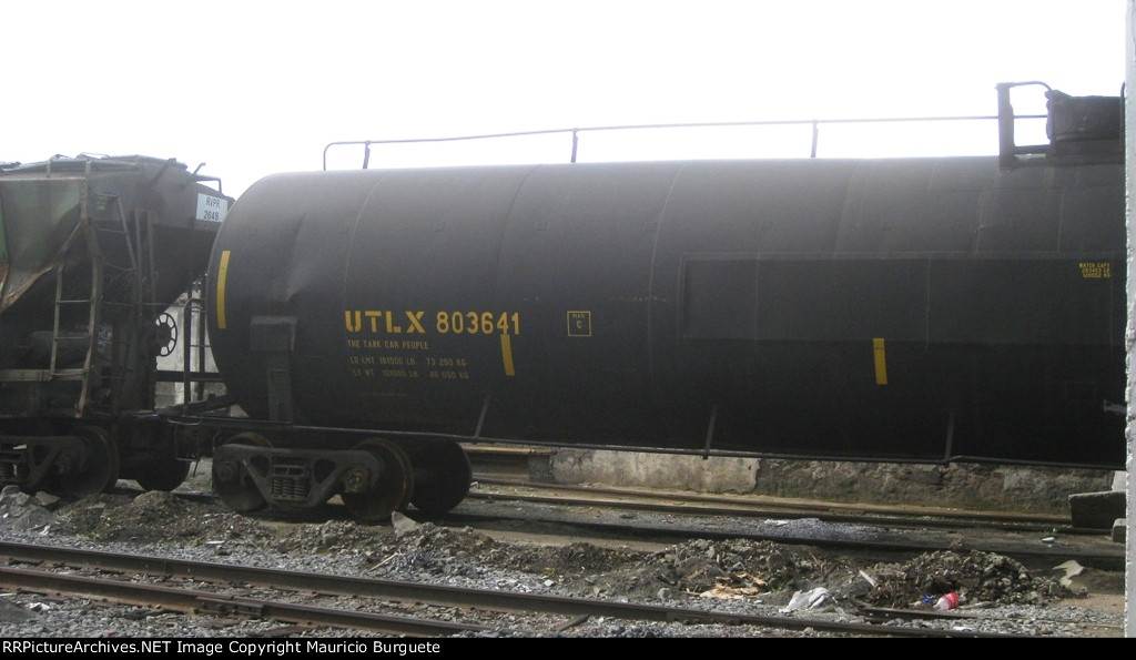 UTLX Tank car damaged