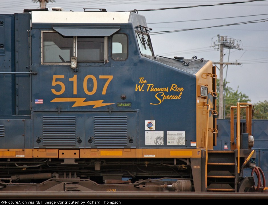 CSX 5107 "The W. Thomas Rice Special"