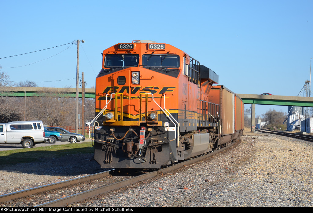BNSF #6326 Running DPU