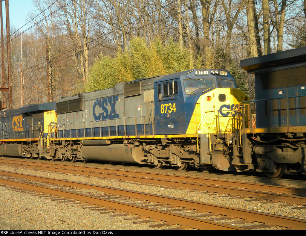CSX 8734 Q174-11